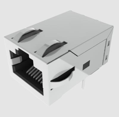 China JXF0-5010NL 5GBase-T RJ45 Connector (No LEDs, Non-PoE, Pin-in-Paste) for sale