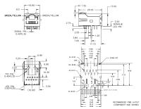 China JXF0-2512NL 2.5GBase-T RJ45 Connector (90W PoE++, Rugged, THR) for sale