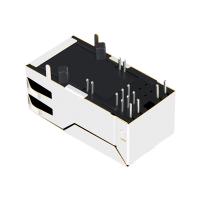 China LPJK6003AONL 10/100BASE-T 30W PoE+ RJ45 Connector Industrial Grade for sale
