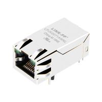 China LINK-PP LPJK0071AWNL Gigabit Tab-Up RJ45 Connector with LED for sale
