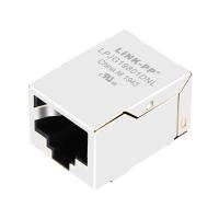 China LPJG19801DNL 1×1 Tab-Up SMT RJ45 Connector with 10/100/1000 Magnetic for sale