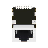 China LPJG19801DNL 1×1 Tab-Up SMT RJ45 Connector with 10/100/1000 Magnetic for sale