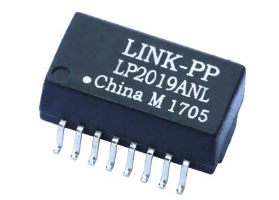 China 10/100 Base-T Voip Magnetics Modules LP2019ANL Cross 749013010 POE Transformer for sale