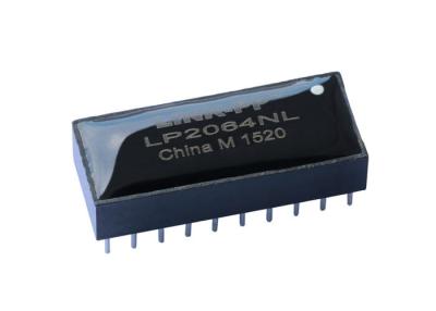 China H82001D Lan Isolation Transformer Dual Port 10/100 Base-T Magnetics LP2064NL for sale