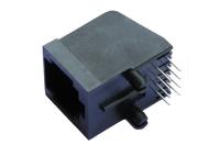 China TS8P8C-PCB-E Unshielded RJ45 Female Connector without Magnetic LPJEF110CNL for sale