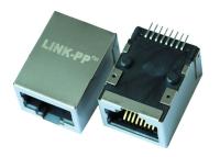 China MTJ-88TX1-FS-M4T-SMT-TR Ethernet SMT RJ45 Connector With 10/100 Base-T LPJ19111DNL for sale
