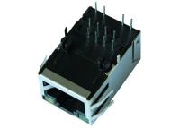 China 5-1840401-7 Tab Up Shielded Gigabit 1x1 Port RJ45 Female Connector LPJG16457AFNL for sale