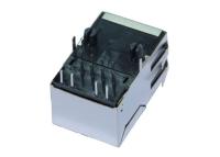 China ARJM11C7-809-KK-CW2 Single Port RJ45 Ethernet Jack With LEDs 8 Pin 2.5G for sale