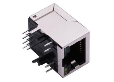 China ARJM11B3-805-AB-CW2 Tab Down Network RJ45 Single Port 8p8c Connectors for sale