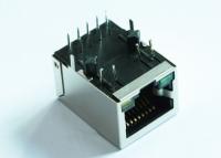 China ARJM11B1-805-AB-CW2 RJ45 Single Port 2.5G Base - T , LED G / Y,  Tab Down for sale
