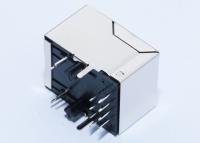 China ARJM11B3-805-AD-CW4 RJ45 Connector Single Port 2.5GMbps W/ LED EMI Fingers for sale