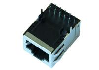 China ARJM11D7-805-JA-EW4 Magnetic 1x1 R-j45 Jack 2.5G 8P8C Shield Right Angle for sale