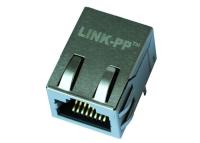 China ARJM11D7-805-JA-EW4 Magnetic 1x1 R-j45 Jack 2.5G 8P8C Shield Right Angle for sale