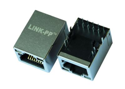 China ARJM11D7-809-JA-EW4 Single Port RJ45 Ethernet Jack With LEDs 8 Pin 2.5G for sale