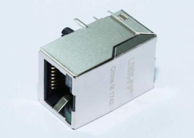 China ARJM11D7-805-JJ-EW4 2.5G Base-T Single Port RJ45 Connector with Rectifier Bridge for sale
