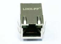 China ARJM11C7-809-KK-EW4 Single Port RJ45 Ethernet Jack With LEDs 8 Pin 2.5G for sale