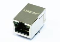China ARJM11D7-805-JA-ER2-T 2.5G Base-T RJ45 Modular Jack With LED LPJxxxxxNL for sale
