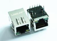 China ARJM11A1-809-AN-EW4 1X1 Port RJ45 Modular Jack Integrated 2.5G Base-T for sale