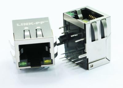 China ARJM11A3-805-AN-EW4 Gigabit RJ45 Modular Jack With 2.5G Base-T Magnetic for sale