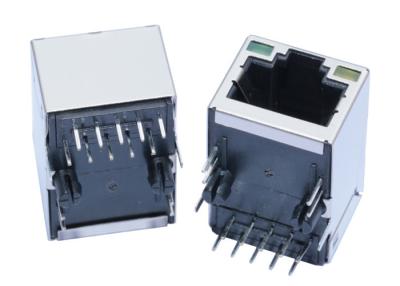 China ARJM11D7-809-JJ-ER2-T Tab Up 2.5G base-t Female 1X1 RJ45 Connector for sale