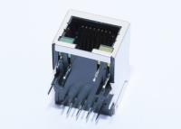 China ARJM11B3-809-AB-EW4 2.5G base-t Female 1X1 RJ45 Connector With LEDs for sale