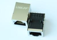 China ARJM11D7-809-NN-ER2-T 1 Port RJ45 Magjack Connector Through Hole 2.5G Base-T for sale