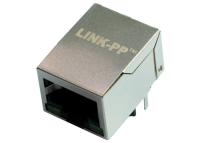 China ARJM11B3-805-KK-EW4 Ethernet Single Port 2.5G Magnetic RJ45 Connector for sale