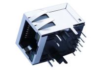 China ARJM11A3-809-KB-ER2-T Single Port RJ45 Ethernet Jack With LEDs 8 Pin 2.5G for sale