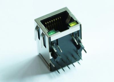 China ARJM11A3-805-AB-ER4-T RJ45 Modular Jack With Gigabyte Magnetic 8 Cores for sale