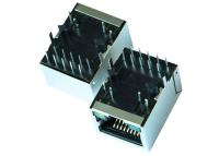 China ARJM11B3-811-JA-CW2 5G base-t Female 1X1 RJ45 Connector With LEDs for sale