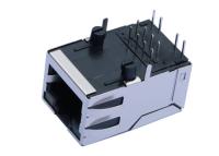 China ARJM11C7-811-AD-EW4 / ARJM11C7-811-AD-ER2-T RJ45 Connector 5G Base-T Magnetic for sale