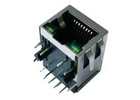 China ARJM11A3-811-JA-EW4 / ARJM11A1-811-JA-EW4 Single Port RJ45 Jack with 5G Base - T for sale
