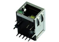 China ARJM11A3-811-KB-EW4 / ARJM11A1-811-KB-EW4 5G Base-T Single Port RJ45 Connector for sale