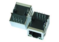 China ARJM11C7-811-JA-ER4-T Single Port RJ45 Modular Jack Shielded With 5G Base-T for sale