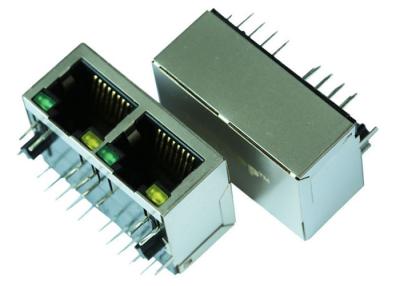 China ARJM12A2-811-BB-CW2 1 X2 Port Rj45 Connector 5G Base - T W / EMI Fingers for sale