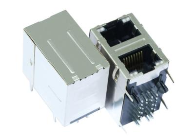 China 2X1 Port 8P8C RJ45 Female Connector Without Magnetics ARJM21A1-811-AA-CW2 for sale