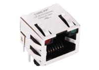 China RJHSE-5387-02 Unshielded THT 8P8C RJ45 Single Port Without Magnetics LPJE101A80NL for sale