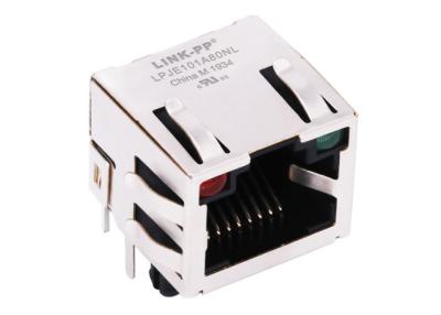 China RJHSE-5387-02 Unshielded THT 8P8C RJ45 Single Port Without Magnetics LPJE101A80NL for sale