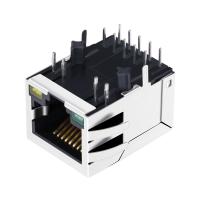 China JXD0-0002NL 1000Base-T Magjack RJ45 Magnetics Connector Through Hole for sale