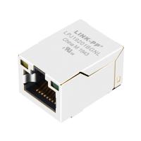 China LPJ19201BGNL Surface Mount 1x Rj45 Tab-Up W/ LEDs ,10/100Base-T Ethernet for sale