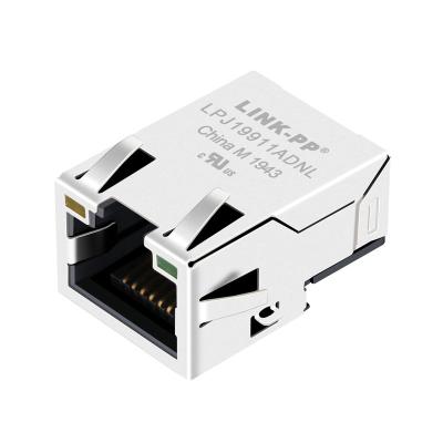 China LPJ19911ADNL SMT RJ45 Connector with 10/100BASE-T Magnetics for sale