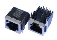 China 95009-7881 Single RJ45 Outlet Female Connector LPJE171-1NNL Without LEDs for sale