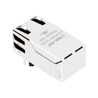 China AM-039 Ian Transformer 1000 Baset Right Angle RJ45 Connector LPJK6071CNL for sale