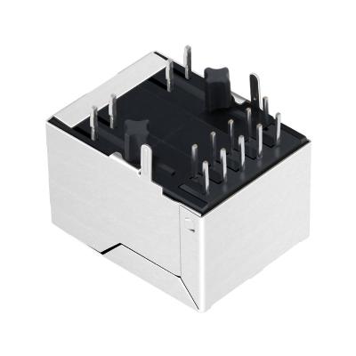 China 5-2337992-8 Single Port PoE RJ45 Connector LPJG0926HENL for sale