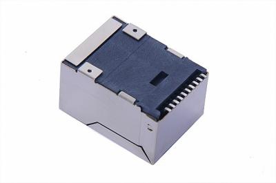 China LPJG19801DNL SMT 10Pins RJ-45 10/100/1000T Build-in magnetics Gigabit Ethernet for sale