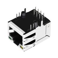 China 5-6605704-9 Magnetic RJ45 Jack 10 / 100Base-T Magnetic LPJ16054ADNL for sale