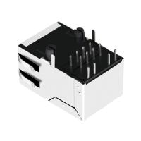 China LPJ1026AGNL Magnetic RJ45 Jack 10/100 BaseT Ethernet Socket LED Indicator for sale