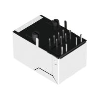 China 74990101212 , 25.4mm Length RJ45 Single Port Magnetic Jack LPJ6014BGNL for sale