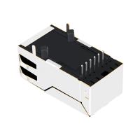 China L816-1X1T-06-F RJ45 Modular Jack 10/100 Base -T Integrated Magnetic LPJK0005CNL for sale