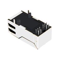 China RJ45 With Integrated Magnetics SI-53019-F Connector 10/100BT for sale